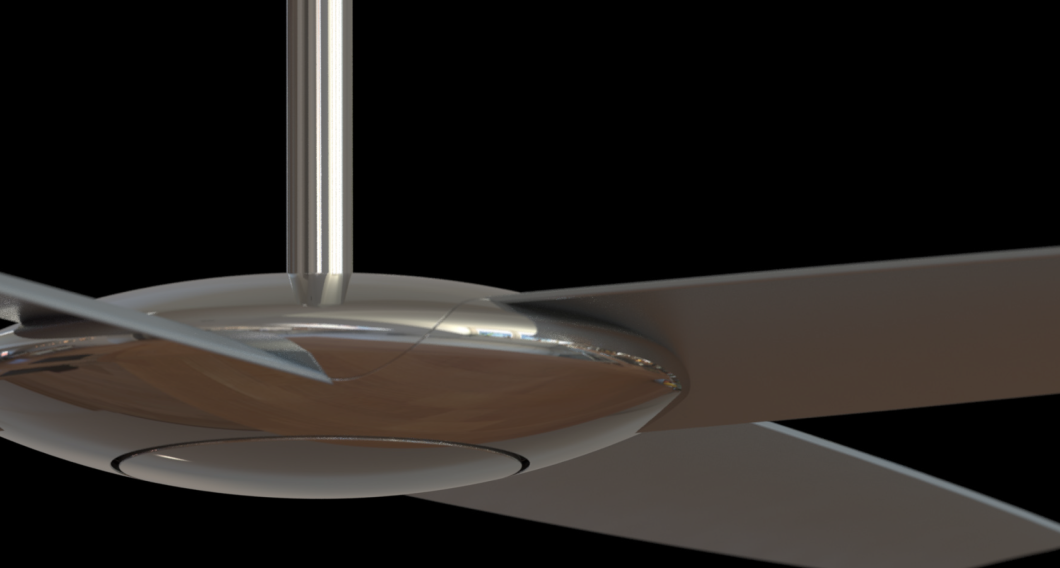 G Squared Art | Unique Pancake Ceiling Fan F738; Sleek, Efficient ...